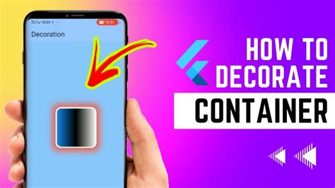 Decoration of Container in Flutter| How to Decorate Container | Flutter ...