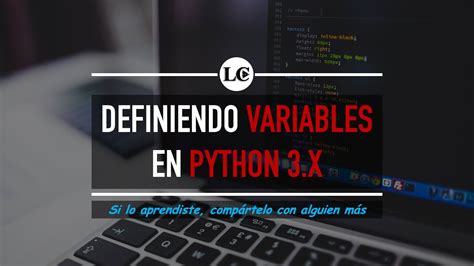8 Tipos de datos y definición de variables en Python 3 Curso de