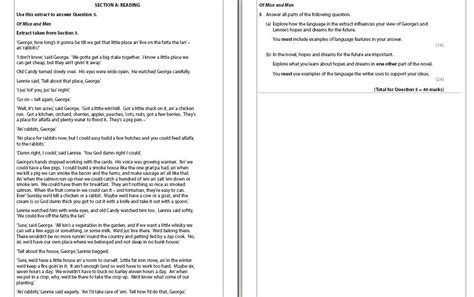 Question 5 Paper 2 Examples : A collection of twenty english language ...