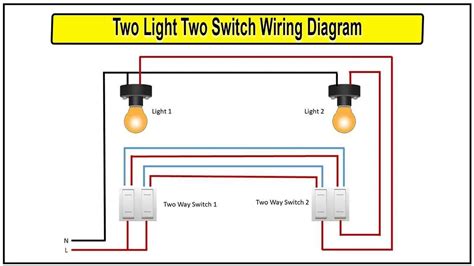 Two Switch Light Wiring Diagram Guide