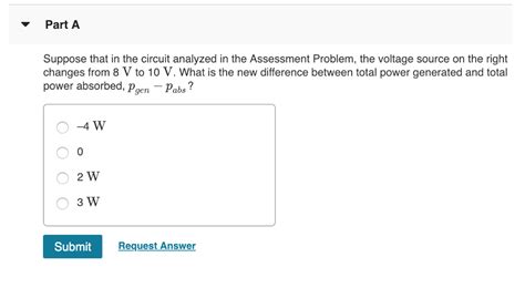 Solved Part A Suppose That In The Circuit Analyzed In The Chegg