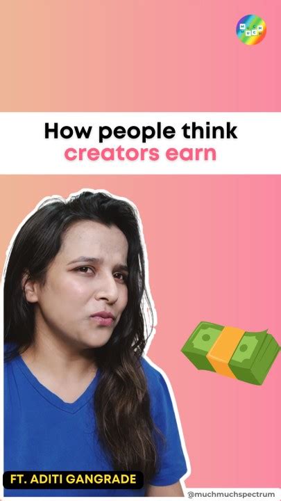 Ananya P Sheher On Linkedin How People Think Content Creators Earn