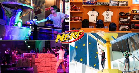 Worlds First Ever Nerf Experience Arena With Obstacle Course And