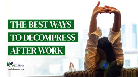 The Best Ways To Decompress After Work