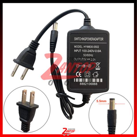 Fiber Switch Adaptor 5v 2a Media Converter Adaptor 5v 2a Power Supply