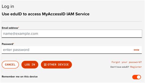 Myaccessid Account Registration Puhuri Documentation