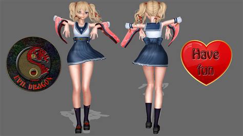 Mmd Female Model 25 Dl By Evildragon2546 On Deviantart
