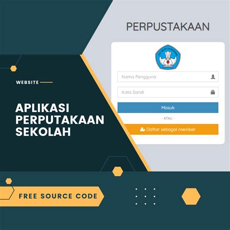 Aplikasi Sistem Informasi Perpustakaan Sekolah ShareCodingan