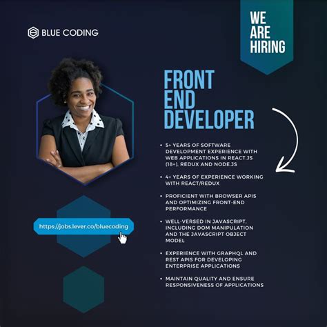 Blue Coding On Linkedin Frontenddeveloper Jobopportunity Remotework