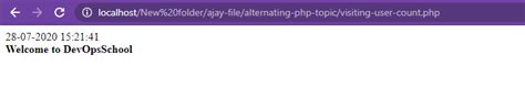 PHP Intermediate Essential Guide PHP Challenge Users Visits DevOpsbabe Com