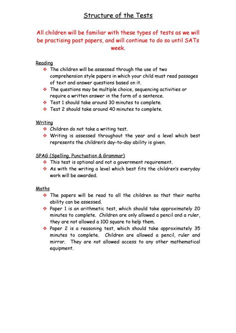 Types Of Written Tests Types Of Written Tests
