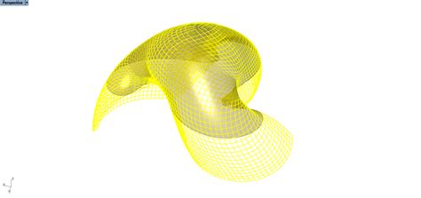 Need Help In Draping Chebyshev Net On To A Boys Surface Using Kangaroo