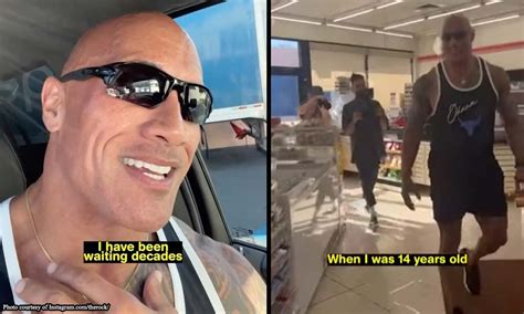The Rock Pinakyaw Ang Lahat Ng Tsokolate Sa 7 Eleven Na Dati Niyang
