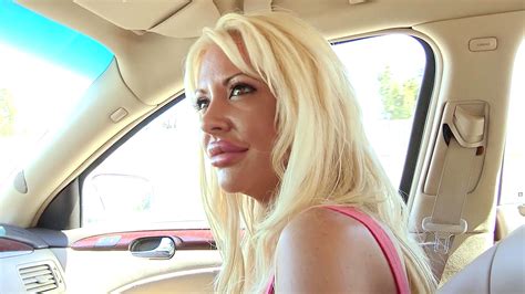 Courtney Taylor Puts Her Fake Silicone Lips On The Head Of His Cock