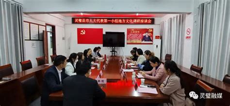 驻灵市人大代表第一小组调研灵璧地方文化发展情况灵璧县人民政府