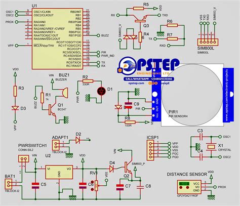 Hybrid Security System With Sms Feedback Opstep