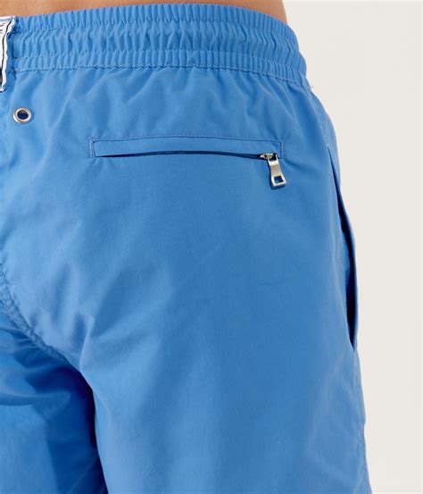 Plain Ocean Blue Swimshort For Mens Quality Brand Europann