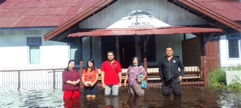 Sungai Kahayan Meluap Beberapa Gereja Terdampak Banjir Tabengan Online