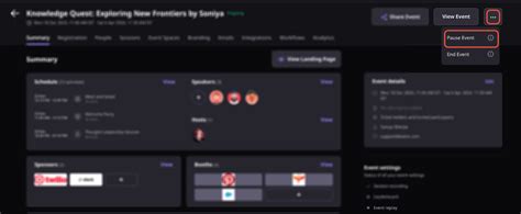 How To Set Up Your Event From The Event Dashboard Virtual Event