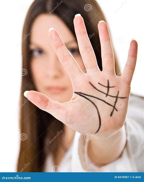 Chiromancy Stock Image Image Of Fingers Taboo Chiromancy 8478987