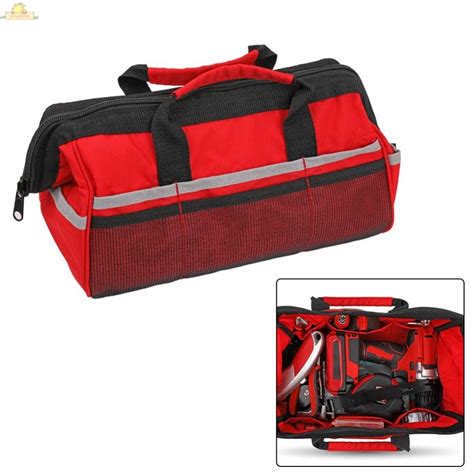 กระเป๋าเครื่องมือ อ็อกซ์ฟอร์ด 600ง ความจุขนาดใหญ่พร้อมกระเป๋าภายนอกและภายใน Shopee Thailand