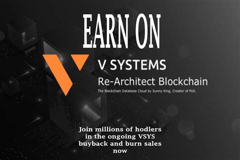 v systems buyback and burn sales program by vsystems medium