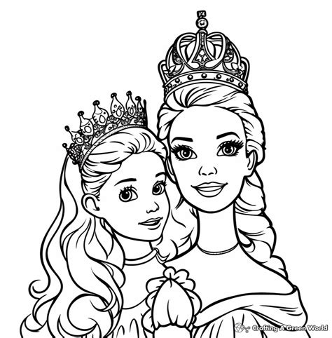 Barbie Coloring Pages Free And Printable