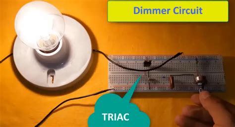 What Is A TRIAC Dimmer ElectronicsHacks