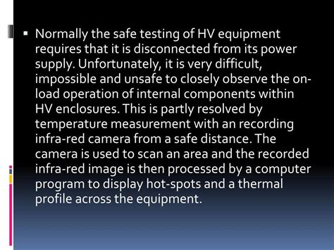 PPT High Voltage On Ships Safety Equipment Testing PowerPoint Presentation ID