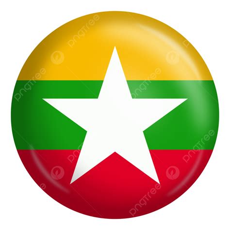 รูปเข็มกลัดธงชาติเมียนมาร์ Png พม่า วันพม่า ธงพม่าภาพ Png และ Psd สำหรับดาวน์โหลดฟรี