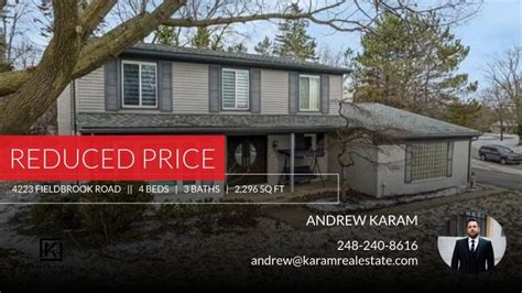 Andrew Karam On Linkedin Home For Sale At 4223 Fieldbrook Road West