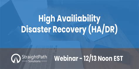 Sql Server Hadr Webinar Sql Server Consulting Straight Path Solutions