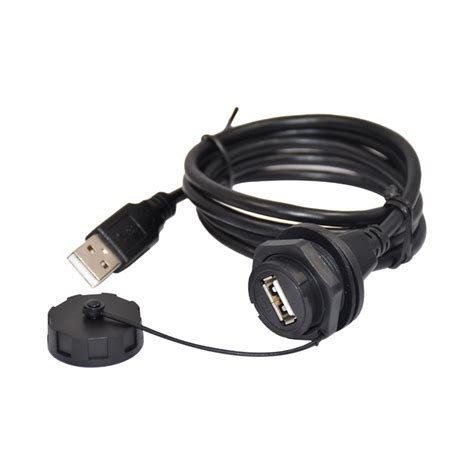 PA Housing Waterproof USB TYPE C Connector IP USB To Type C Connector