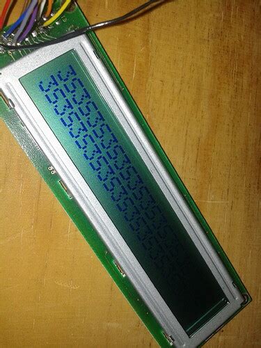 Strange Characters On Alphanumeric LCD Display Showing Randomly Displays Arduino Forum