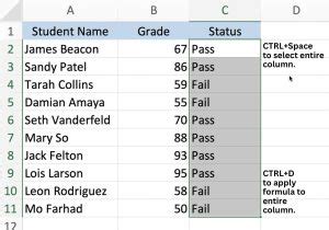 How To Apply Formula To Entire Column In Excel Easiest Methods Explained MyExcelOnline