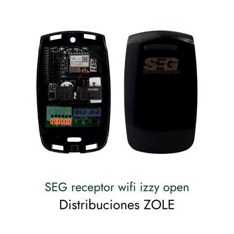 Seg Receptor Wifi Izzy Open 43392mhz Tienda Seg En Linea