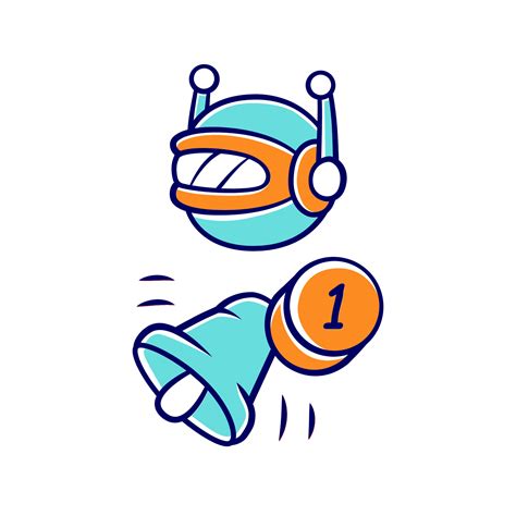 Proactive Bot Color Icon Sending Messages Incoming Notifications