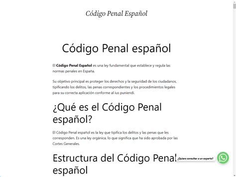 Artículo 149 Del Código Penal Código Penal Español