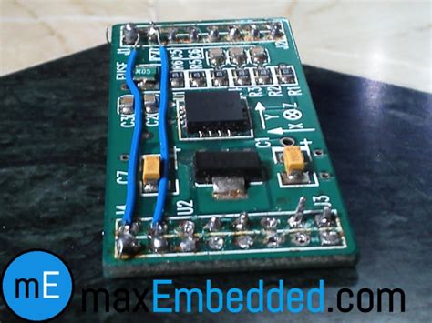 Using An Analog Accelerometer Maxembedded