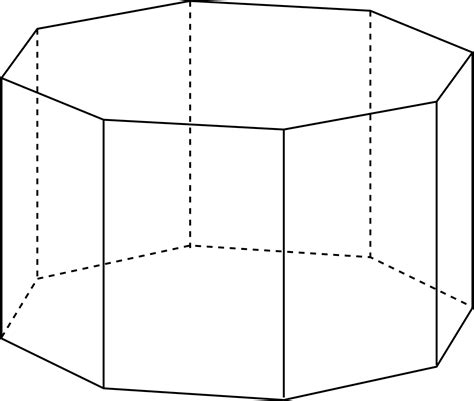 ¿cuántos Vértices Tiene Un Prisma Octogonal Contas