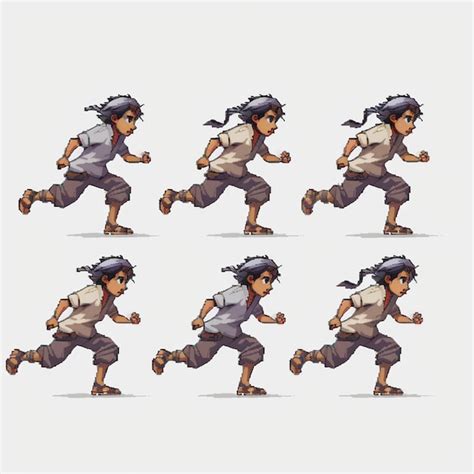 Anime Running Sprites Vectors And Illustrations For Free Download Anime Running Sprites Vectors And Illustrations For Free Download
