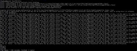Hadoop之hive的连接方式 奋斗史 博客园