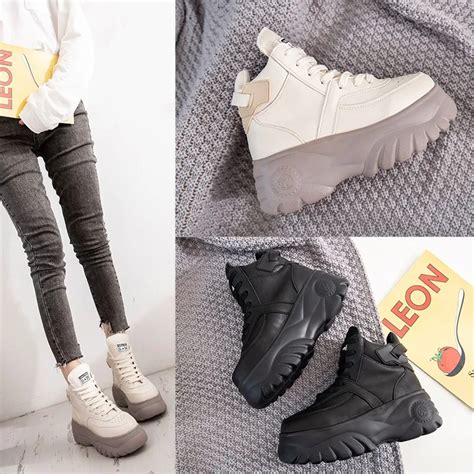 Г Новые женские ботинки из Pu искусственной кожи осенние Популярные Модные Белые Повседневные