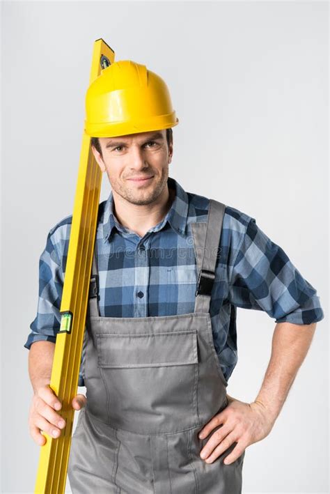 Workman with tool kit stock photo. Image of profession - 90272310