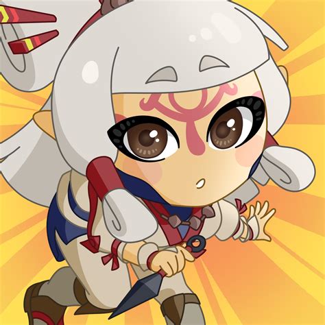 [oc] [botw] A Cute Chibi I Made Of My Waifu Paya R Imaginaryhyrule
