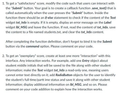 Using This Codeimport Tkinter As Tk Def Chegg