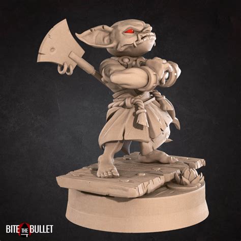 3d Printable Goblin Monk By Bite The Bullet