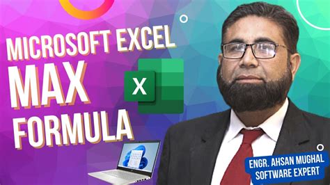 max formula microsoft excel youtube