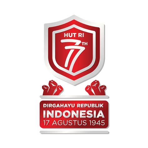 Hut Ri 77 Dirgahayu Republik Indonesia 17 Agustus 2022 10058240 Vector