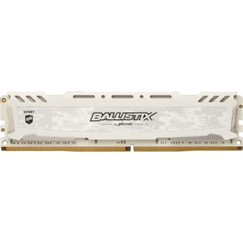 Memória Ddr4 Crucial Ballistix Sport Lt 8gb 3000mhz White Bls8g4d30aesck